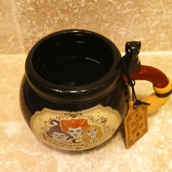 Disney | Dining | Disney Hocus Pocus Potions Cauldron Mug Broom Handle ...